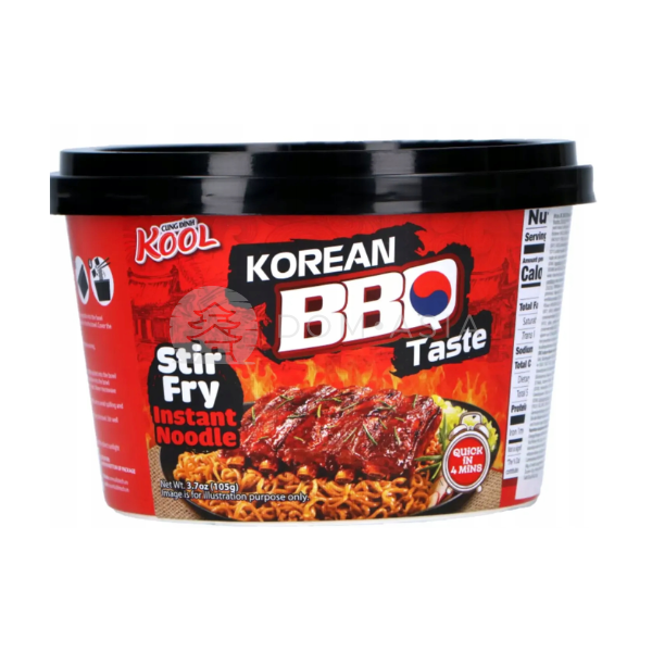 Makaron błyskawiczny o smaku koreańskiego Bbq "Kool" CUNG DINH 105g x ...