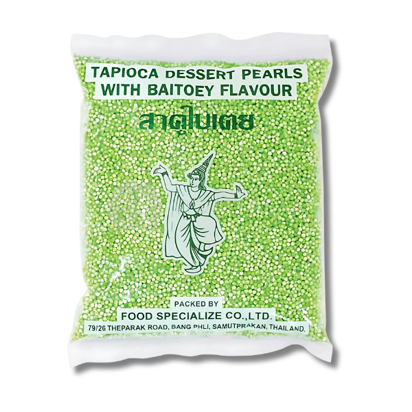 Tapioca małe o smaku pandan THAI DANCER 454g | Tran Chau Nho Vi La Dua ...