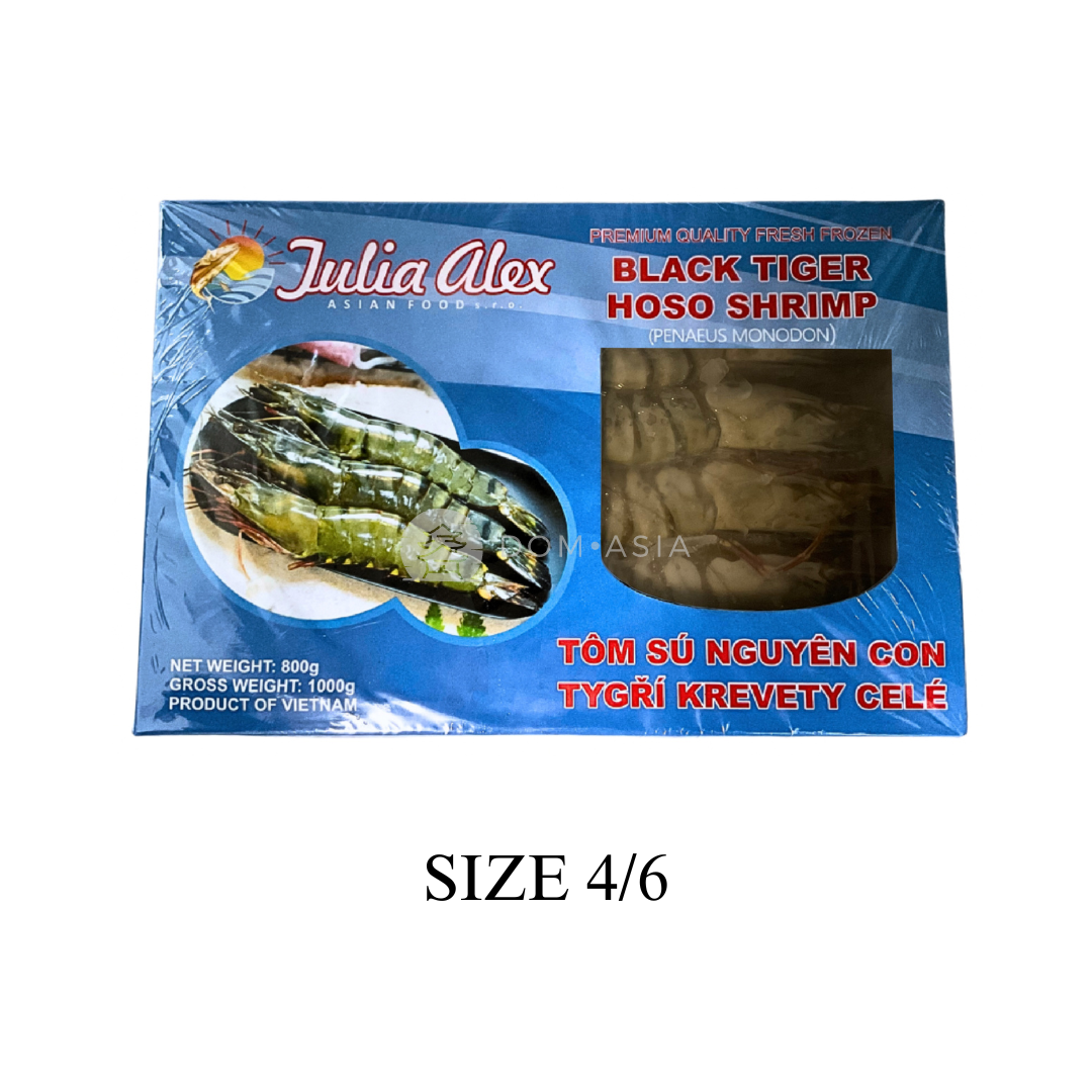 Krewetki Black Tiger 4-6 JA 1kg | Tom Su 4-6 JA 1kg x 10szt/krt -Inventory | Katalog Produktów ...