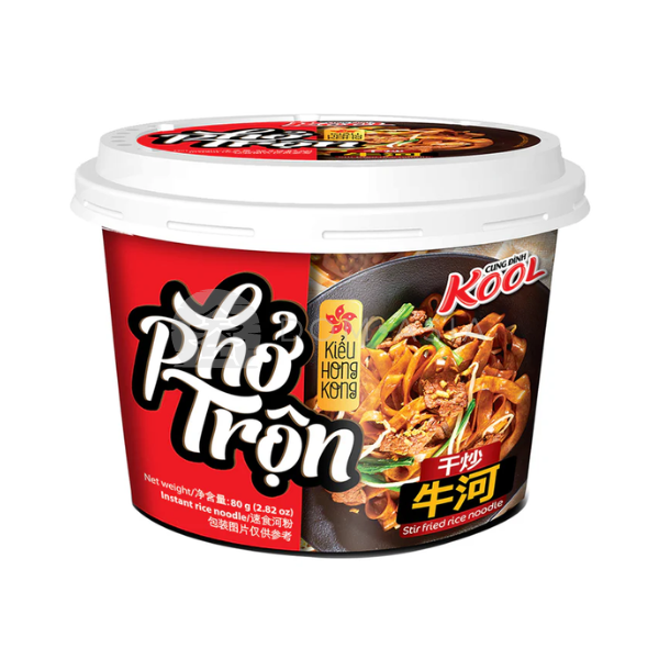 Makaron Pho błyskawiczny z sosem sojowym czarnym w stylu Hong Kongu ...