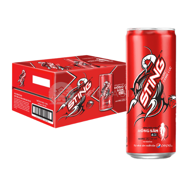 Gazowany napój energetyczny "Sting" (czerwone) PEPSI 320ml x 24szt/ krt ...