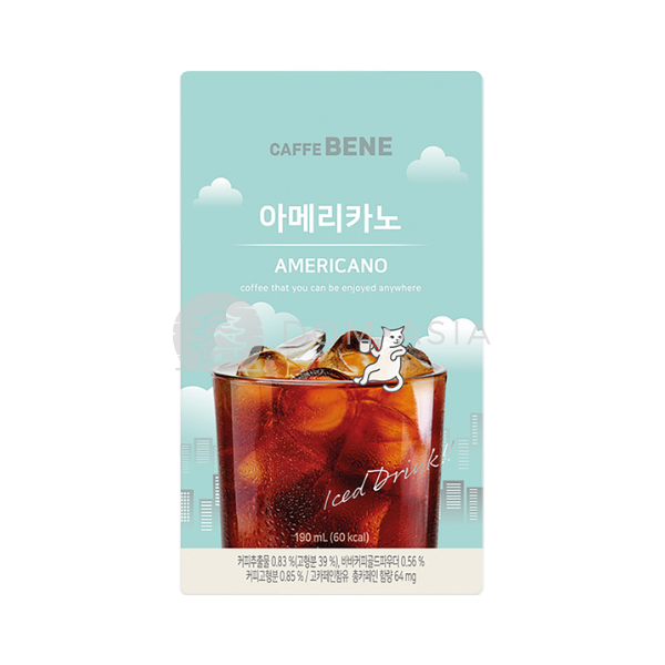 Cafe Americano CAFEE BENE (190ml x 10szt)/ op | Danh mục sản phẩm \ Đồ uống, trà, cà phê \ Cà phê